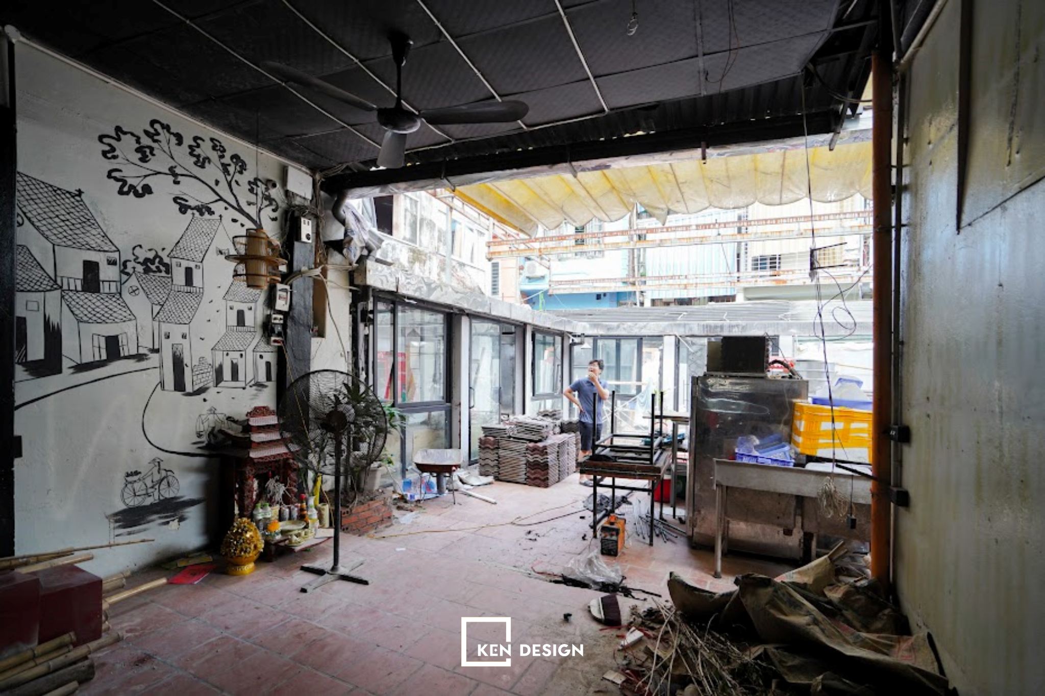 Dự án thi công nhà hàng lẩu cá kèo miền Tây tại Hà Nội | Kendesign